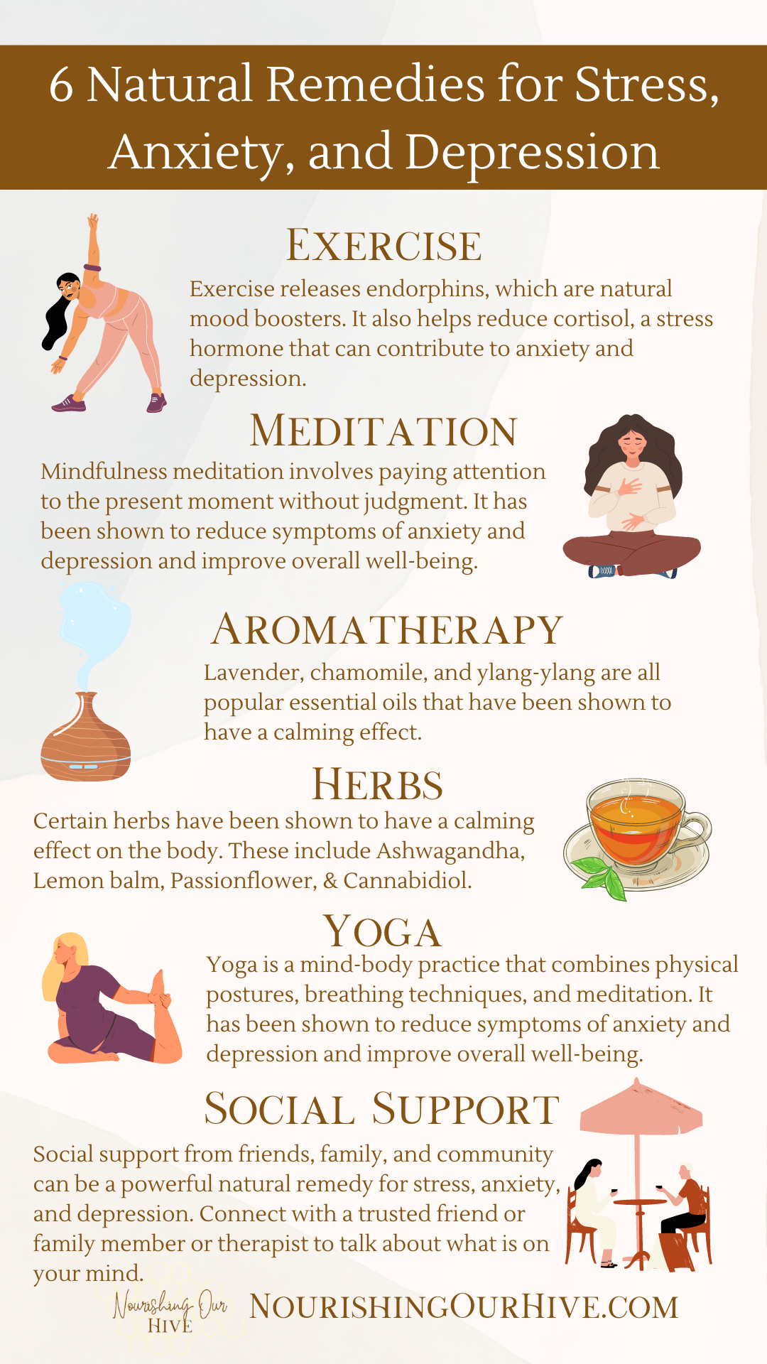 6 Natural Remedies for Stress, Anxiety, and Depression: From Exercise ...
